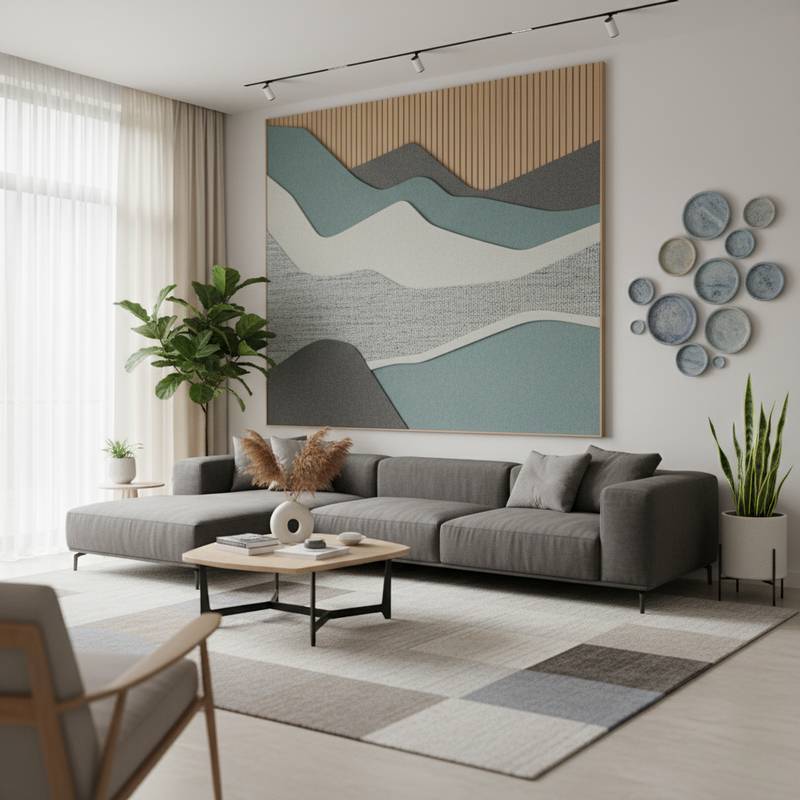 Decorative Acoustic Panels for Echo Reduction and Stylish Decor ...